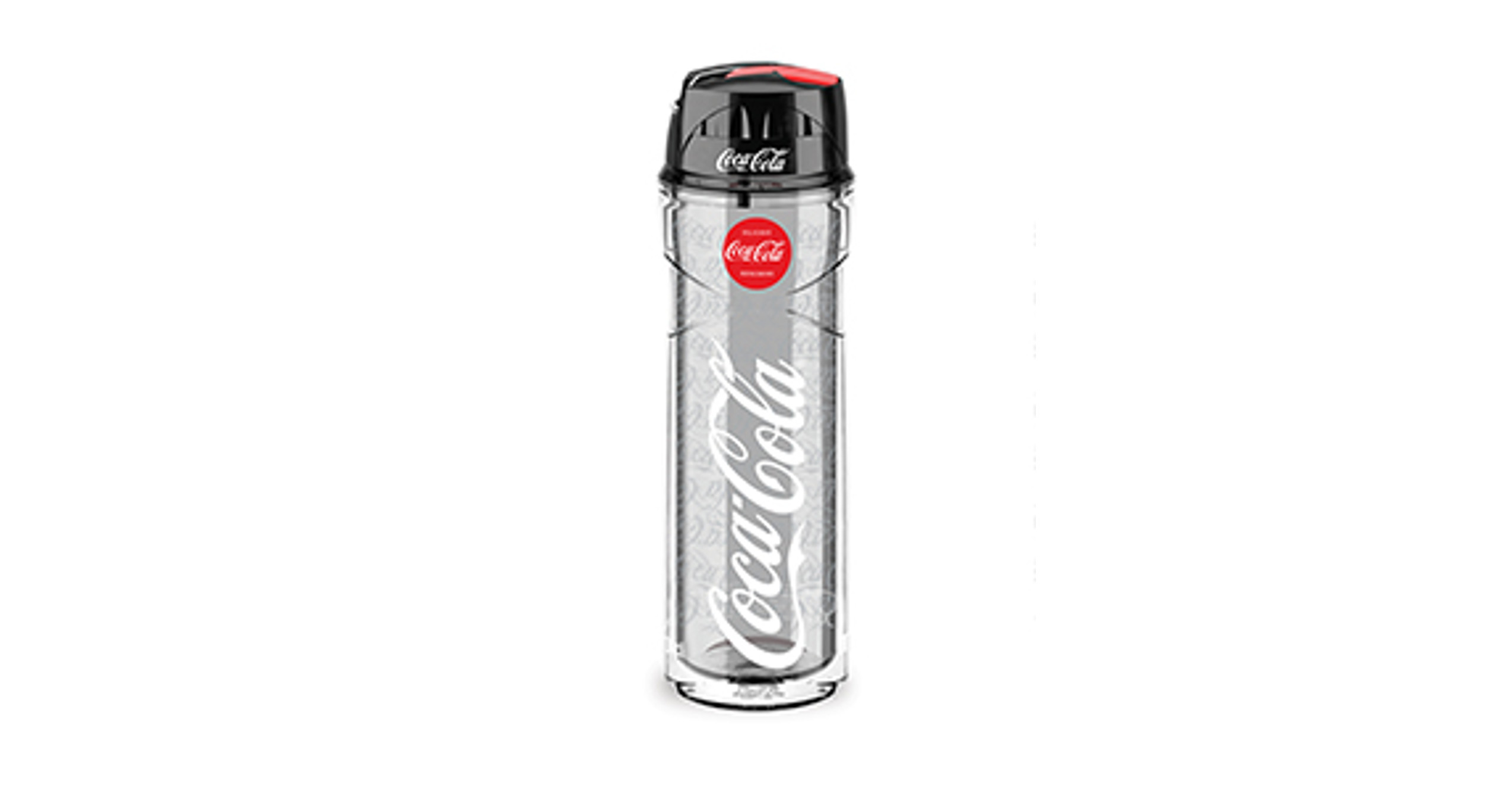 Elite Vero Coca Cola kulacs thermo, átlátszó, 500ml - Kulacsok